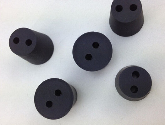 Black Rubber Stopper / Plug For Automobile / Electrical Appliance / Mechanical