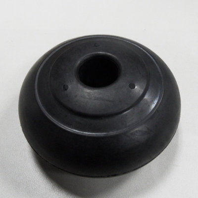 Black Rubber Shock Absorber Cylinder For Machinery Equipments