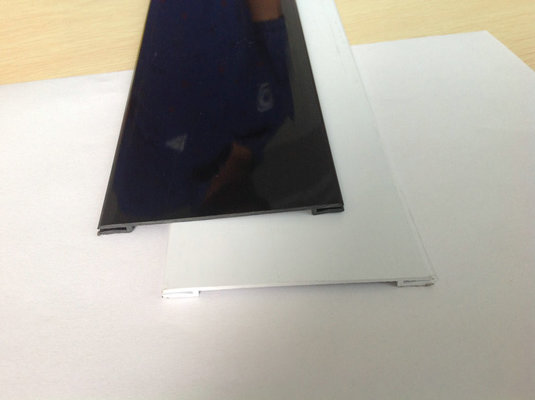 Gray fridge U Shape PVC Extrusion Profiles , Co-extruded window profiles