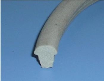 High Density Foam Extruded Rubber Parts Fire Resistant Rubber Strip For protect or others