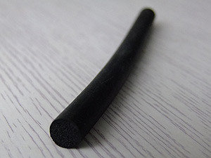 High Density Foam Extruded Rubber Parts Fire Resistant Rubber Strip For Protect