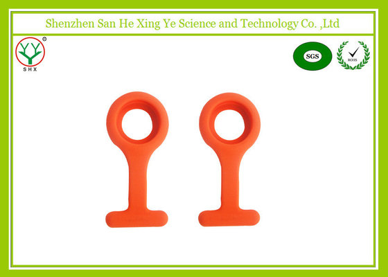 Eco - Friendly Soft Yellow Silicone Rubber Nurse Watch Band 24mm / 16mm
