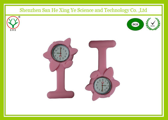 Eco - Friendly Soft Yellow Silicone Rubber Nurse Watch Band 24mm / 16mm
