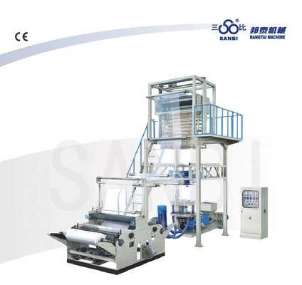 380V polyethylene blown film extruder , plastic Blowing Machinery