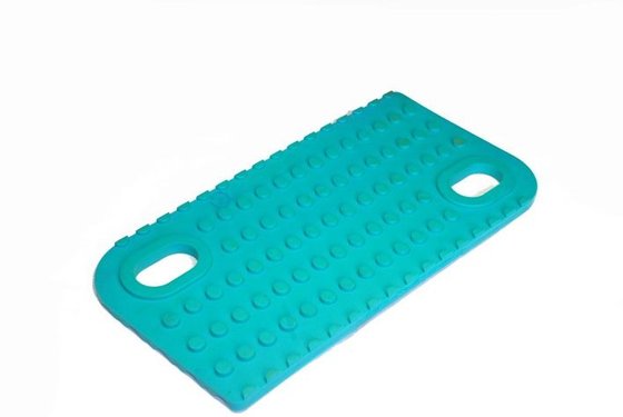 Injection Plastic Parts , Vibration isolation plastic pad parts with PU material