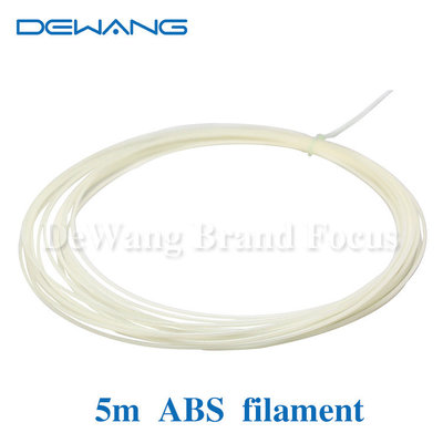 Golden 3D Printer Filament ABS 1.75mm  Plastic Rubber Consumables Material 5m