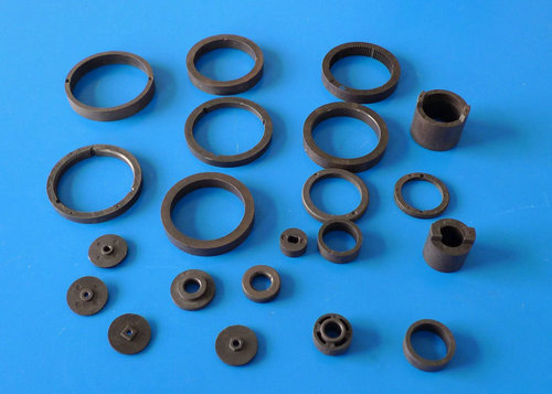 Performance Stability 5.8g/cm3 Injection Plastic Sintered Ferrite Magnet for Micro-motors