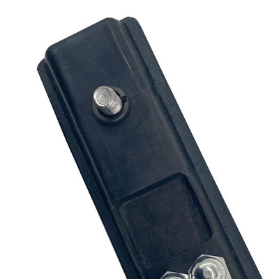 Excavator Track Pad Link Rubber For Crane Crawler Shoe With Less Round Damage