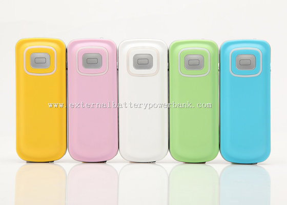 Portable Rechargeable External Slim Power Bank with Micro Charging Cable
