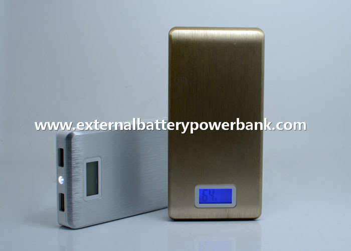 12000mah Dual Port External Battery Portable Power Bank with LCD Display for iPhone 6
