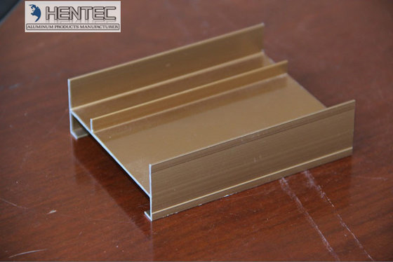 6061 , 6060 , 6005  Powder Coating aluminium sliding window profile  / sections