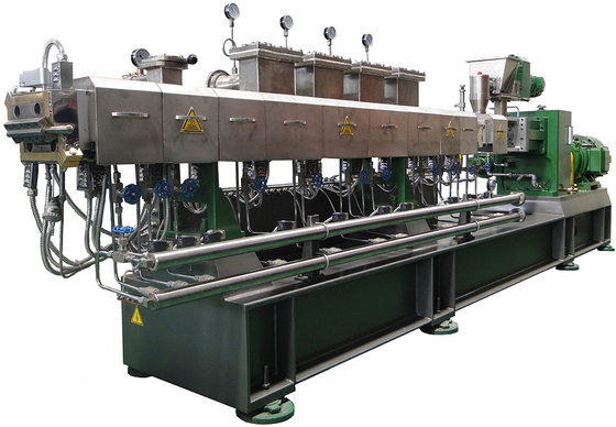PC melt condensation polymerization plastic masterbatch compounding making machine supplier