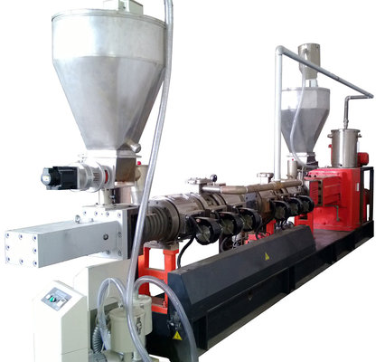 Manufacture Sale PVC soft Granulating Extruder Twin Screw Extruder supplier