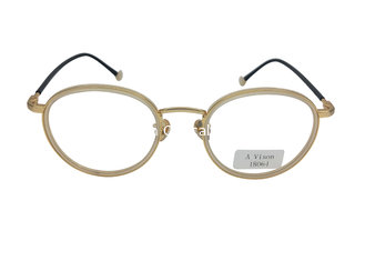 China Round metal optical frame Women's eyewear fasion design 2018 new pattern supplier