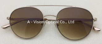 China Retro metal sunglasses accessories round shape for Porsche design supplier