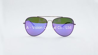 China Metal Double Bridge Men's Sunglasses UV protection 100% Spring Summer Fashion supplier