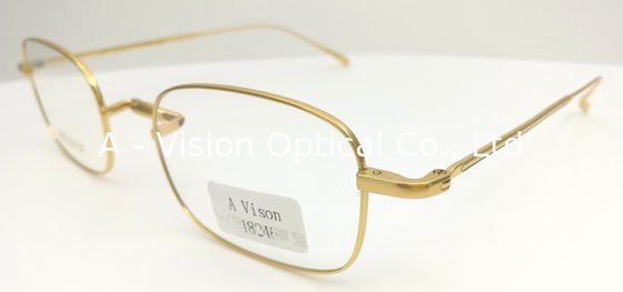 Classic small size titanium optical frame retro titanium eyewear supplier