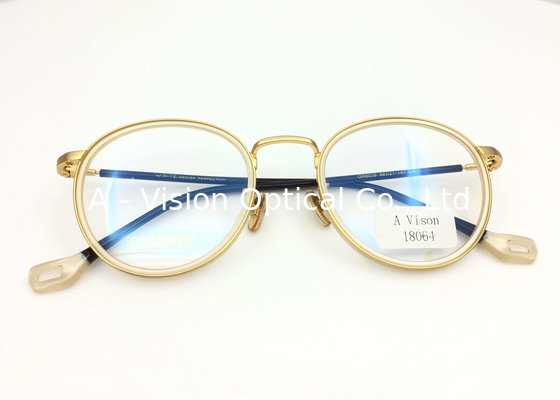 Round metal optical frame Women's eyewear fasion design 2018 new pattern supplier