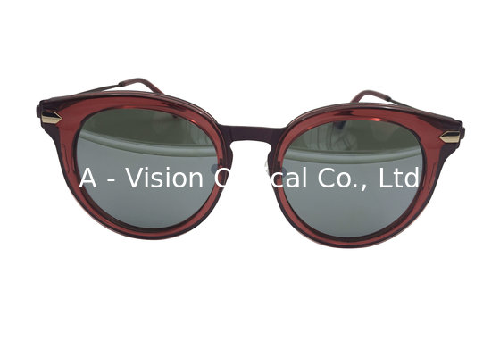 Round retro style acetate sSunglasses Women UV protection 400 supplier