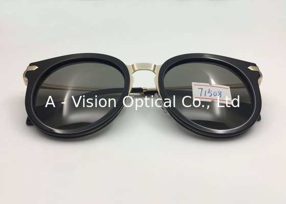 Round retro style acetate sSunglasses Women UV protection 400 supplier