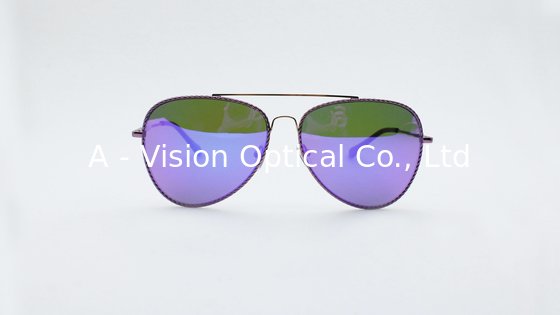 Metal Double Bridge Men's Sunglasses UV protection 100% Spring Summer Fashion supplier