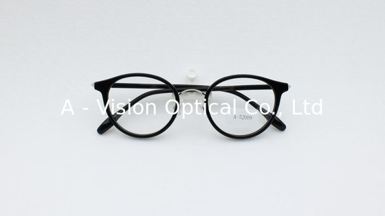 Round Unisex frame skin-friendly handmade acetate reading glasses supplier