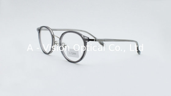 Round Unisex frame skin-friendly handmade acetate reading glasses supplier