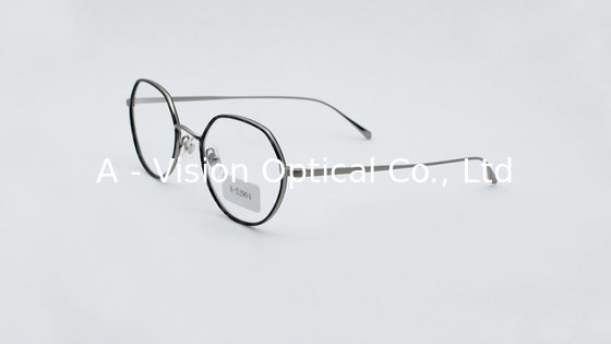 Mens Pure Titanium Full rim Eyeglasses Business Optical Glasses Frame Clear Lens supplier
