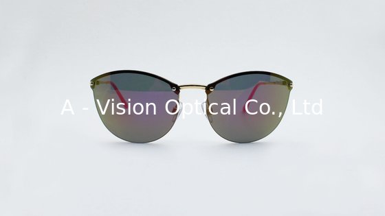 Womens rimless Sunglasses 100% UV 400 Daily Driving sunwear for Ladies supplier