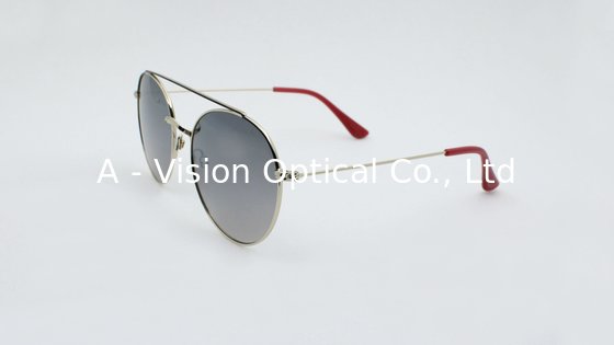 Retro Round Double bridge metal sunglasses for Men Women new designer supplier
