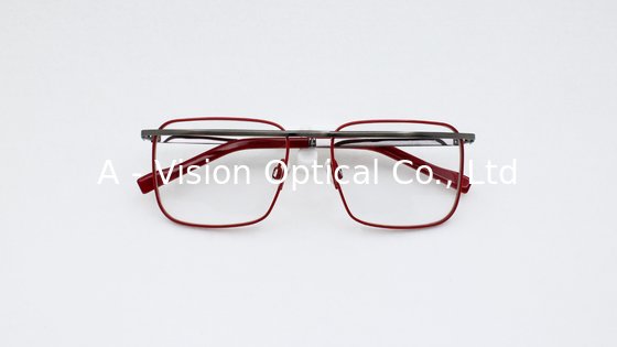 Creative designer metal Sunglasses Unisex Glasses Suqare shape demo clear lens supplier