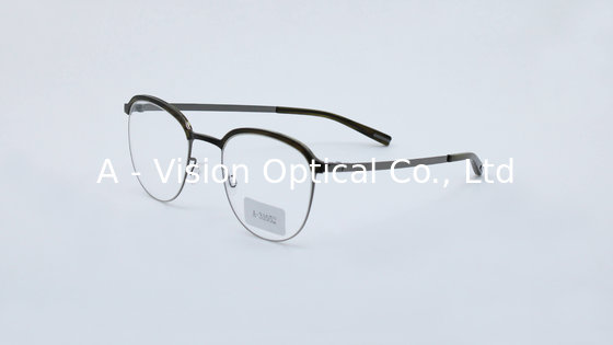 Fashion Titanium Frame Reading Glasses Men Women Super-Light Diopter Presbyopic Eyeglasses supplier