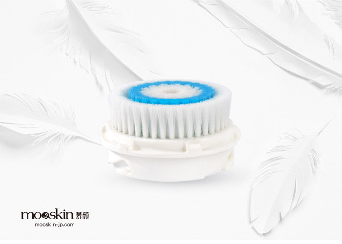 Deep Pore Cleansing Vibrating Face Brush Replacement Heads With Caps