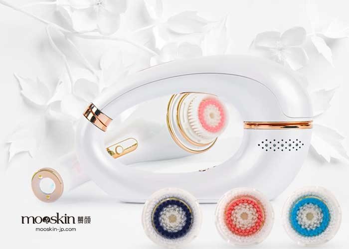 Rechargeable Power Face Brush Cleaning Electric Exfoliator Scrub Face Brush