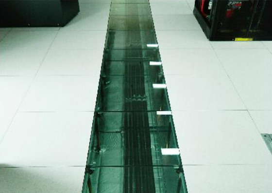 High Load Laminated Glass Flooring Indoor Outdoor Raised Floor SGS CE Certification