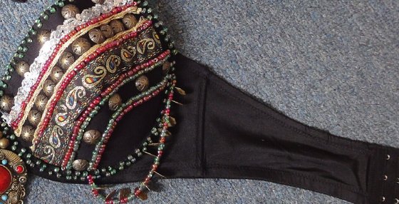Fashion and classical  tribal belly dance tops with pendant / belly dancing dresses
