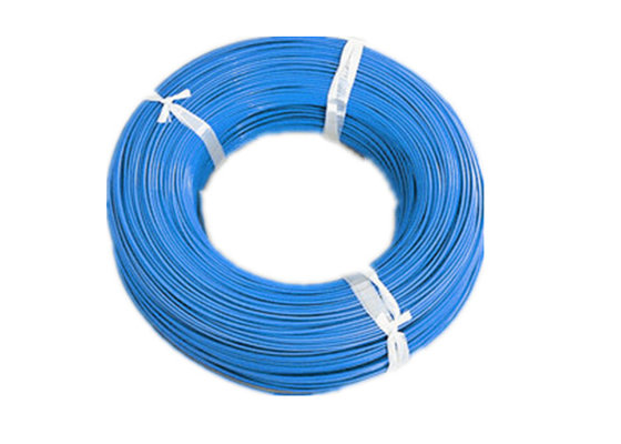 Purple Color Flat Electrical Wire PFA Insulation AWG10 - AWG30 For Household Appliance