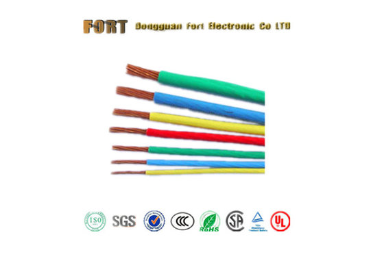 PFA Coated Thin Insulated Wire , Full Range Colors Insulated Copper Wire