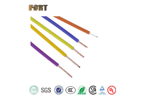 Household Appliance PFA Insulated Wire AWG14 AWG16 250℃ Rating Temperature