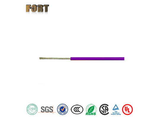 0.2mm Coated PTFE Insulated Wire Easy Installation For Petroleum Industry