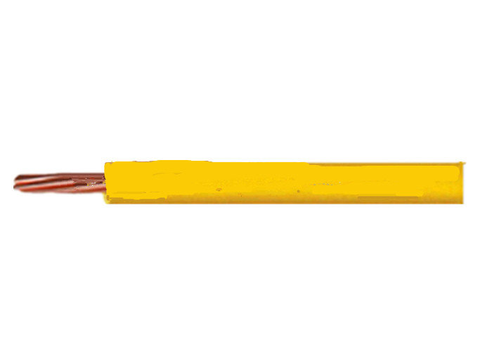 Orange / Yellow PTFE Insulated Wire Nickel Plated Copper Material For Illumination