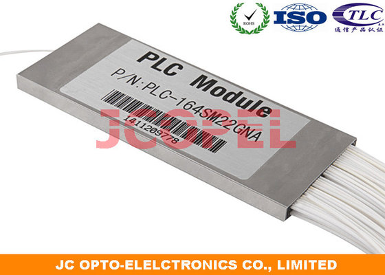 Home EPON 1x64 Fiber Optic Splitter Blocklees PLC 50dB Returm Loss