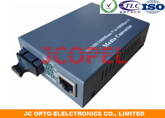 Fast Ethernet Managed Media Converter SC Dual Fiber 156×128×32 mm 85VAC - 265VAC