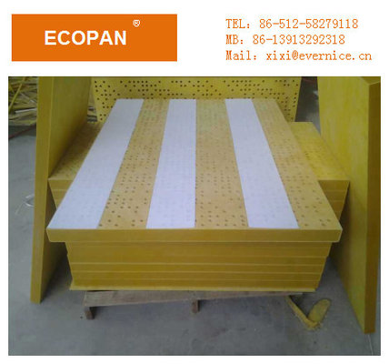 Moistureproof Perforative Fiberglass Wall Panels With Thermal Insulation