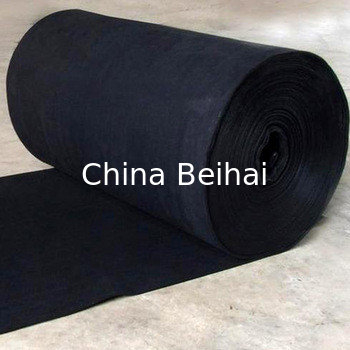 Hot sale black activated carbon fiber felt for face mask factory price supplier