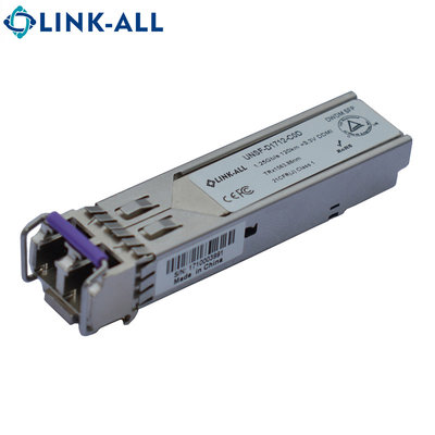 Link-all 1.25g DWDM 80km Gigabit Fiber SFP Optical Transceiver