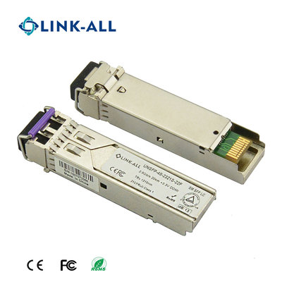 Factory Supply 2.5G 1550NM 40KM/ER Optical Transceiver With DDM