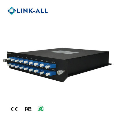 Dual Fiber Bi-Direction 16 Services 16 Wavelength CWDM MUX/DEMUX