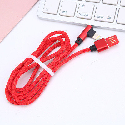 Universal USB Power Cable Right Angle 90 Degree Lightweight For Android Phone