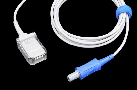 Mindray Spo2 Extension Cable TPU Material 2.4m Length PM-7000 1 Year Warranty